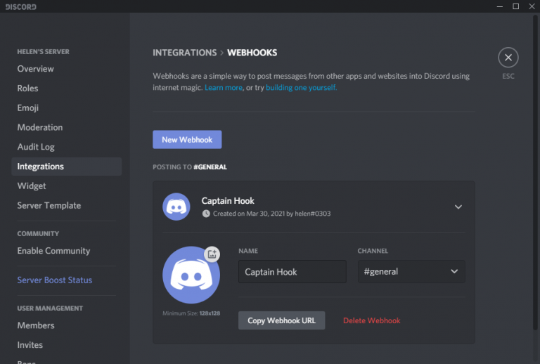 [逐步操作]使Discord Webhooks并将其与GitHub集成-表盘吧