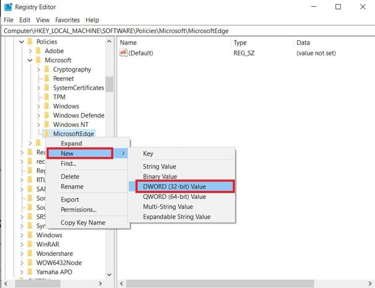 [已修复] 我们无法在 Microsoft Edge 中访问此页面问题-表盘吧